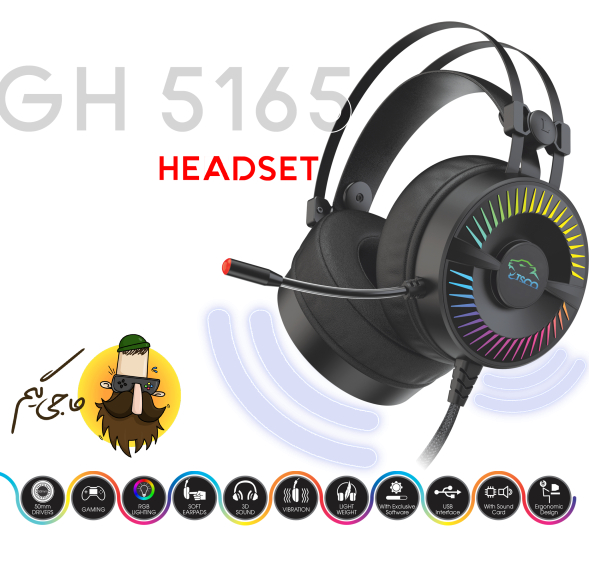 هدست گیمینگ تسکو مدل GH5165 | حاجی گیم مرکز فروش نقد و اقساط انواع میز ...