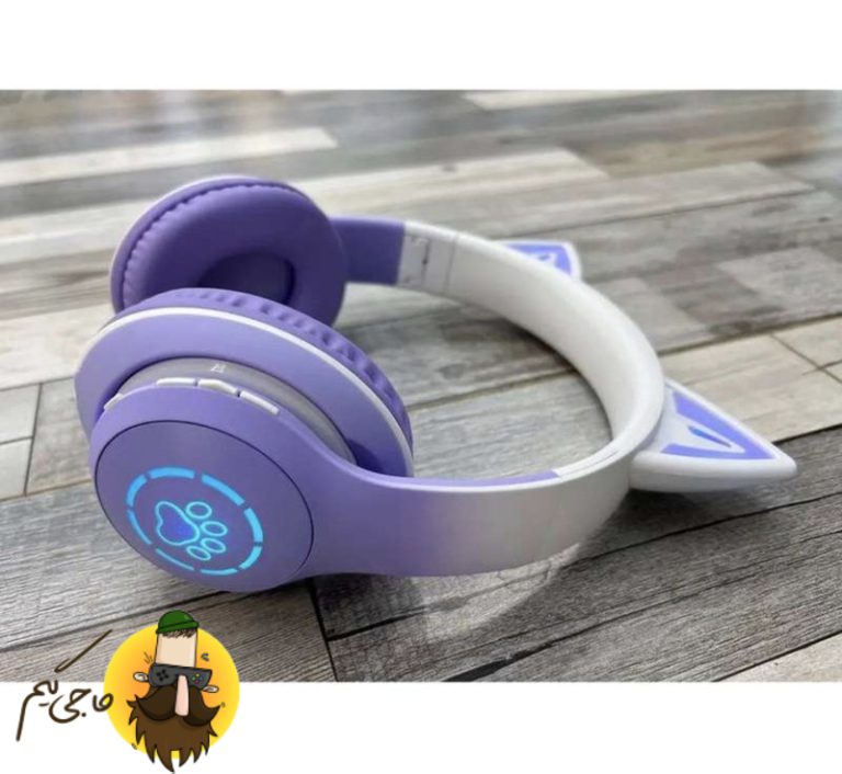 هدفون بلوتوثی مدل STN-07 طرح Cat - حاجی گیم مرکز فروش نقد و اقساط انواع میز و صندلی 30